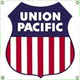 Union Pacific Metal/Porcelain Sign - A-Trains.com