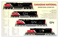 CN Modern Diesels Poster - A-Trains.com