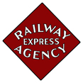 Railway Express Agency Metal Sign - A-Trains.com