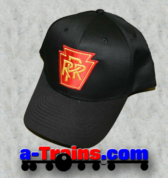 Pennsylvania Railroad Embroidered Logo Hat - A-Trains.com