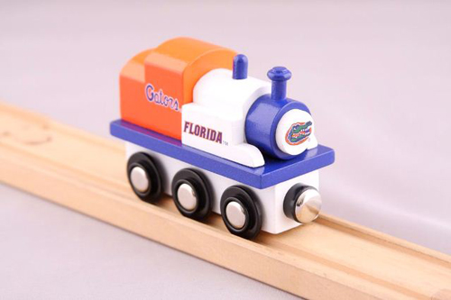 Florida Gators Wooden College Team Trains - A-Trains.com
