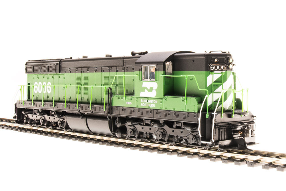 Burlington Northern EMD SD7, BN #6006, Green & Black, Paragon3 Sound/DC ...
