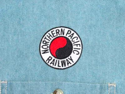 Northern Pacific Long Sleeve Denim Shirt - A-Trains.com