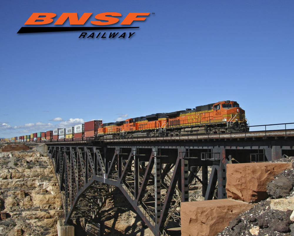 BNSF Canyon Diablo Photo Sign - A-Trains.com