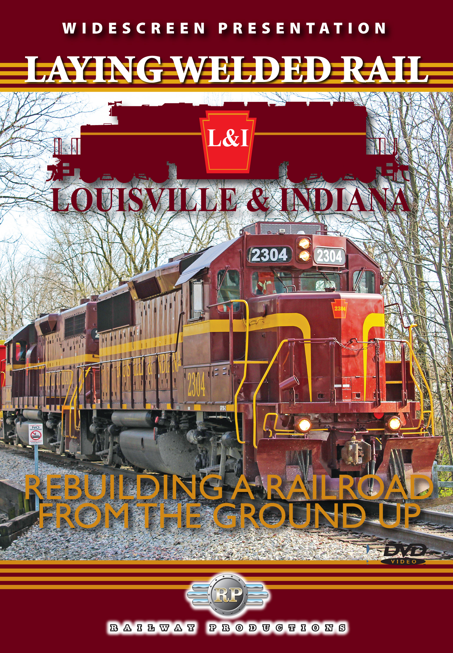 Laying Welded Rail-DVD - A-Trains.com