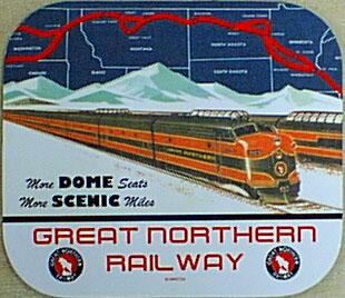 Great Northern Mouse Pad - A-Trains.com