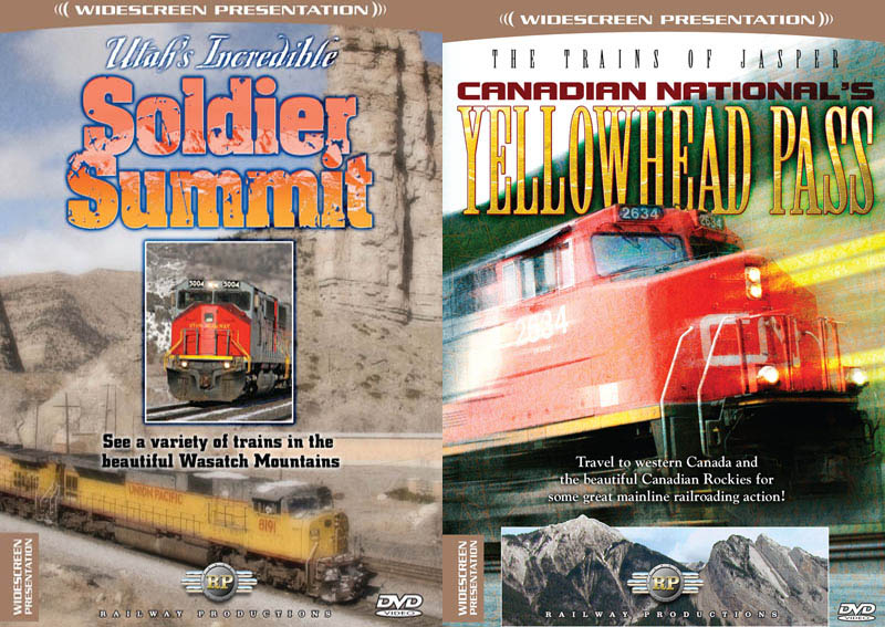 Yellowhead Pass/Soldier Summit Discount Combo Train DVD's Set - A ...