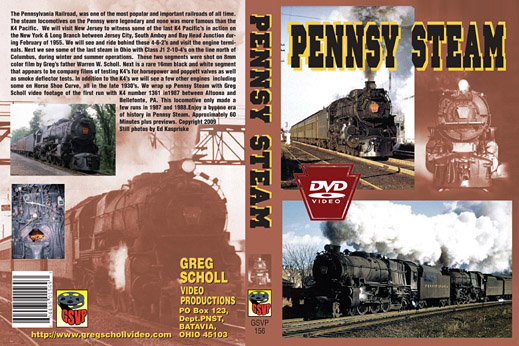 Pennsy Steam DVD - A-Trains.com