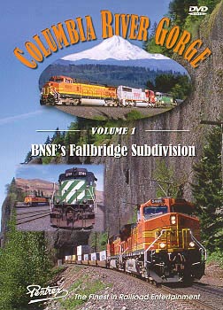 Columbia River Gorge Volume 1-BNSF's Fallbridge Sub Train DVD - A-Trains.com