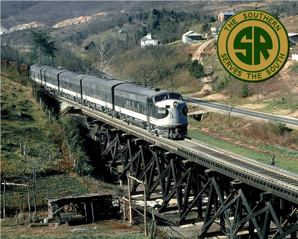 Sourthern Railway F-Units Photo Sign - A-Trains.com