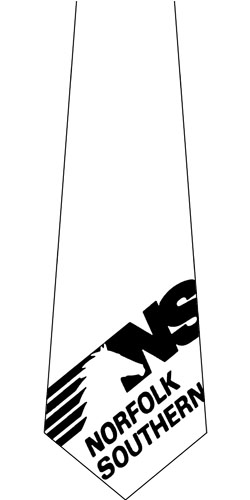 Norfolk Southern Necktie - A-Trains.com
