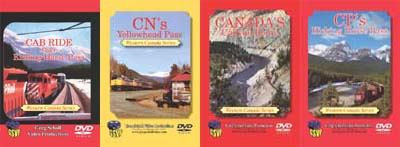 Western Canada Series- 4 Train DVDs-Set - A-Trains.com
